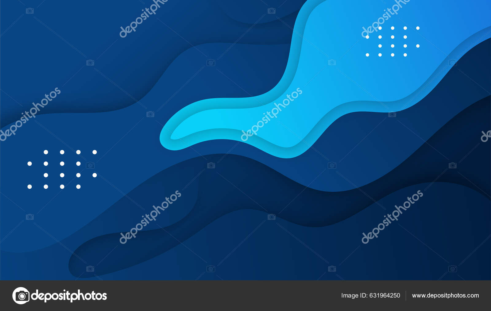 Colorful Blue Presentation Templates Elements Vector Infographics Use ...