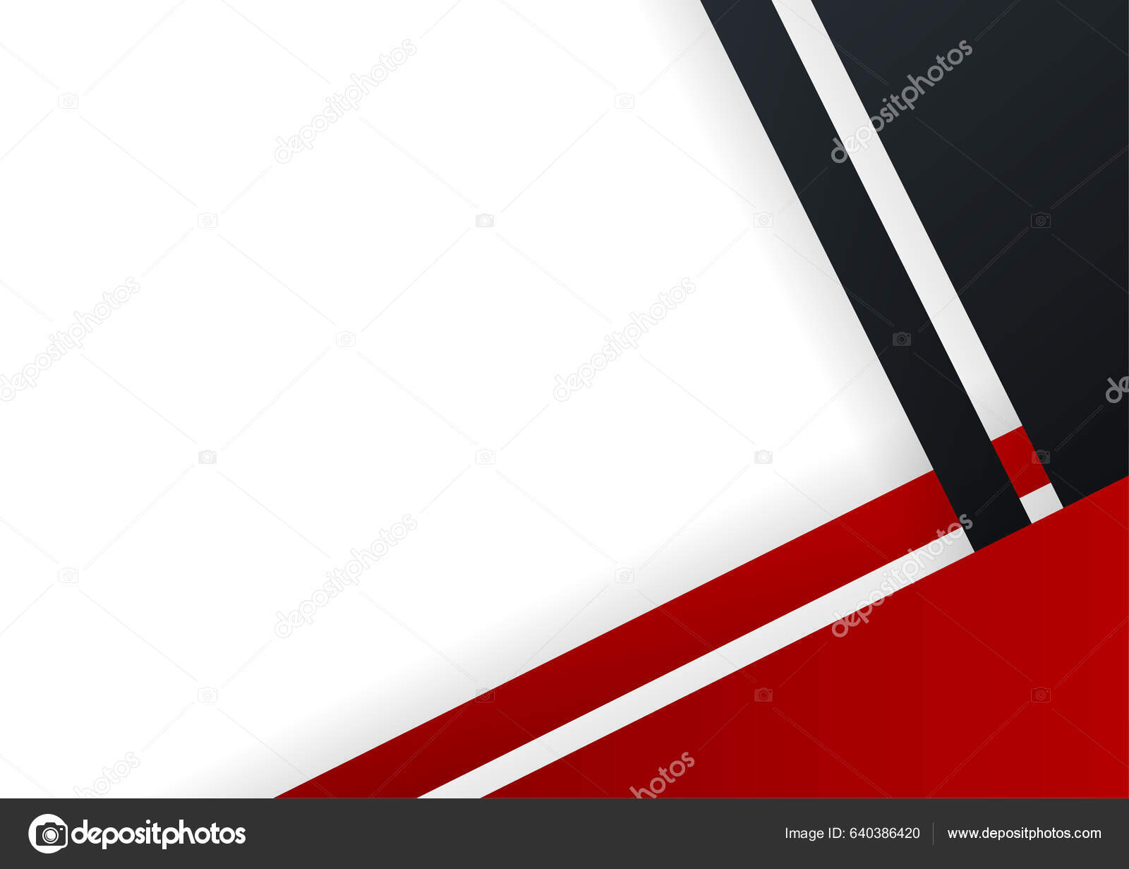 Modern Red Black Border Frame Element Background Design Brochure ...