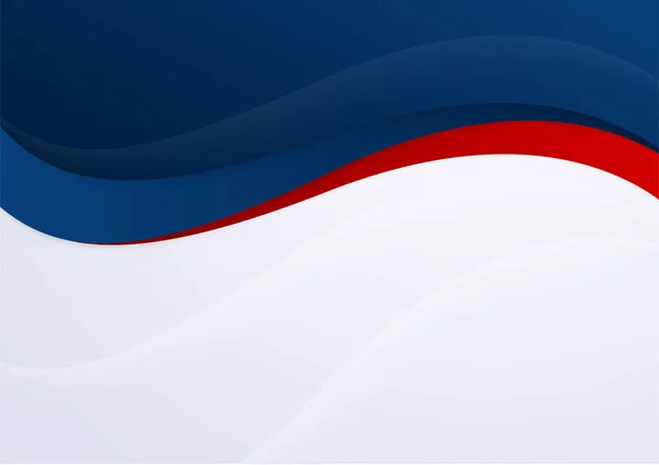 Modern Abstract Red Blue Border Frame Element White Background Business ...