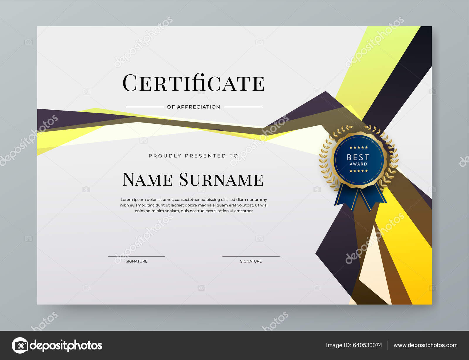 Certificado De Graduación Imprimible Y Editable