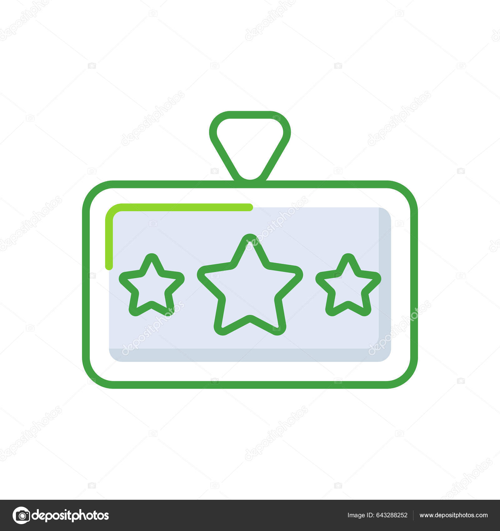 Job Experience Business Management Icon Green Outline Style Job ...