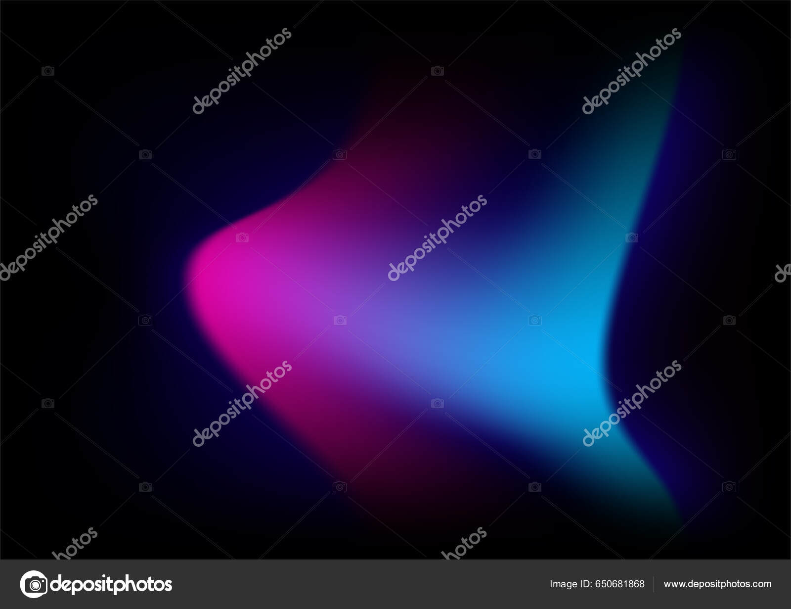 Blue Pink Purple Gradient Background Grain Aurora Texture Stock Vector ...