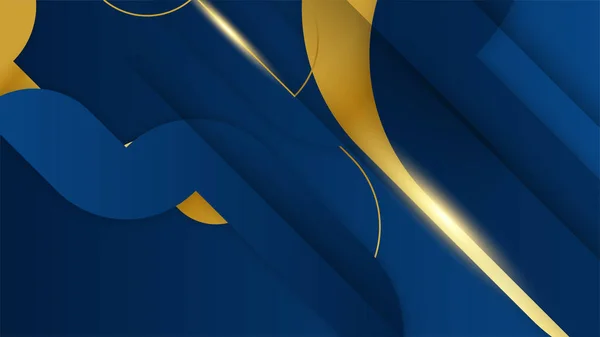 Fondo Azul Oro Abstracto Vector de stock por ©salmanalfa 610171282