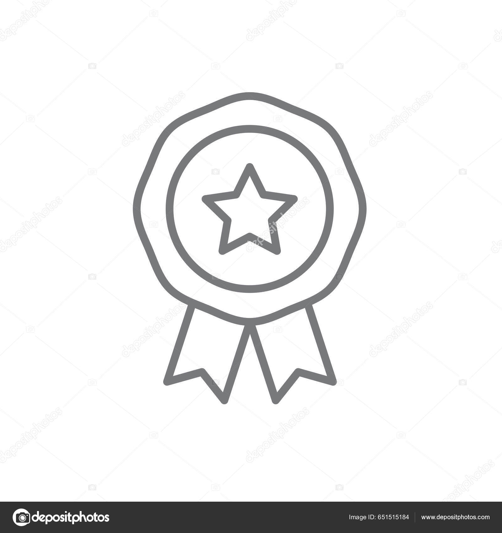 Logro Icono Trabajo Equipo Gestión Con Estilo Contorno Negro Éxito ...