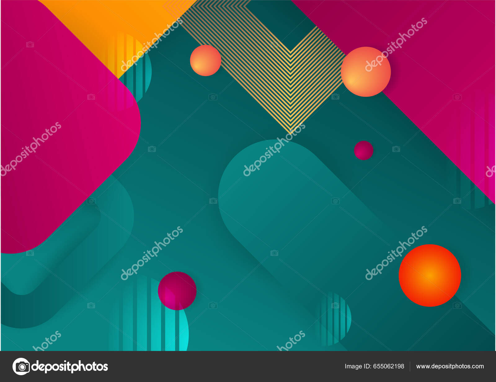 Abstract Colorful Geometric Shapes Background Stock Vector By ©salmanalfa 655062198