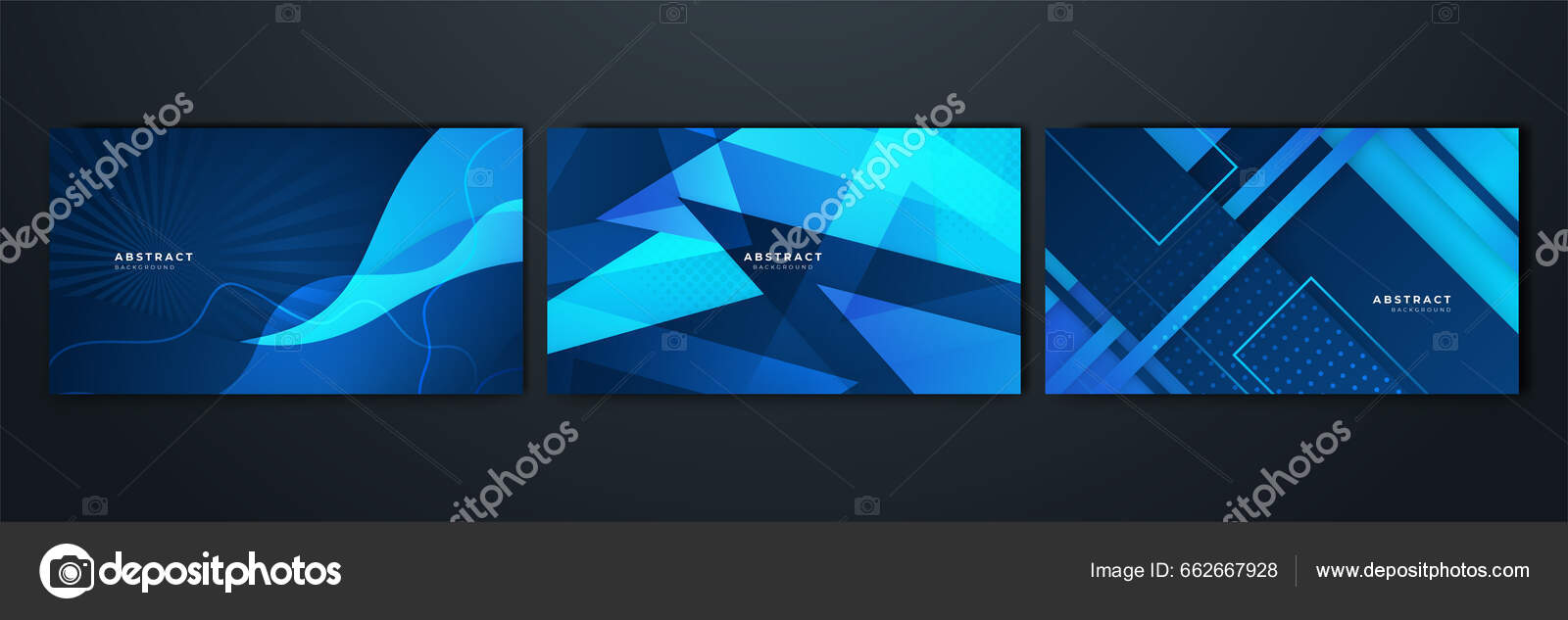 Modern Blue Gradient Abstract Background Design Design Poster Template ...