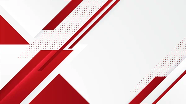 Red White Vector Wallpaper