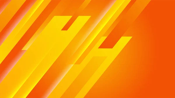 Abstract Orange Yellow Banner Background Stock Vector By ©salmanalfa