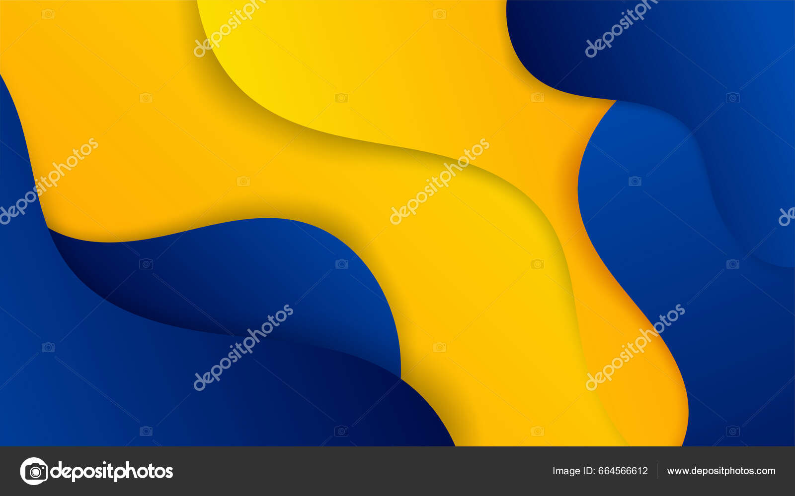 Abstract Blue Yellow Background Design Poster Template Web Backdrop ...