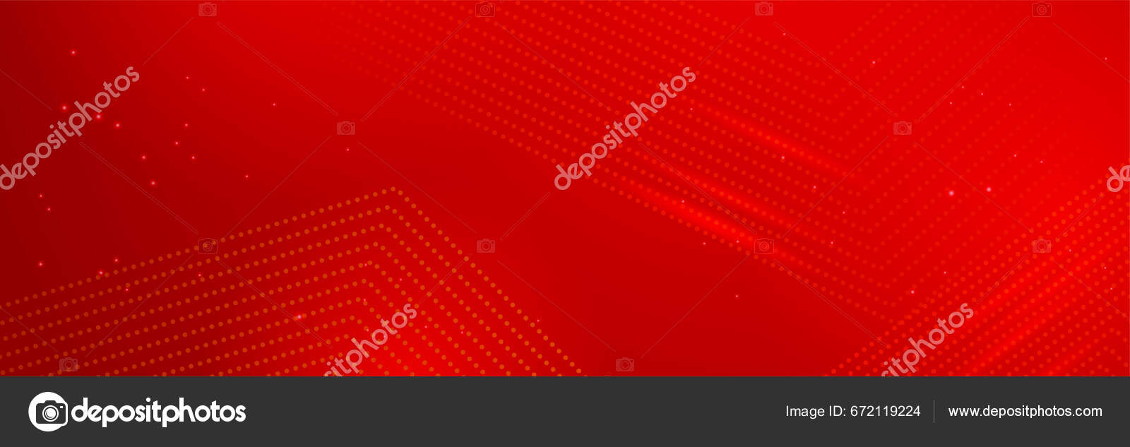 Modern Red Abstract Banner Background Red Banner Template Vector ...