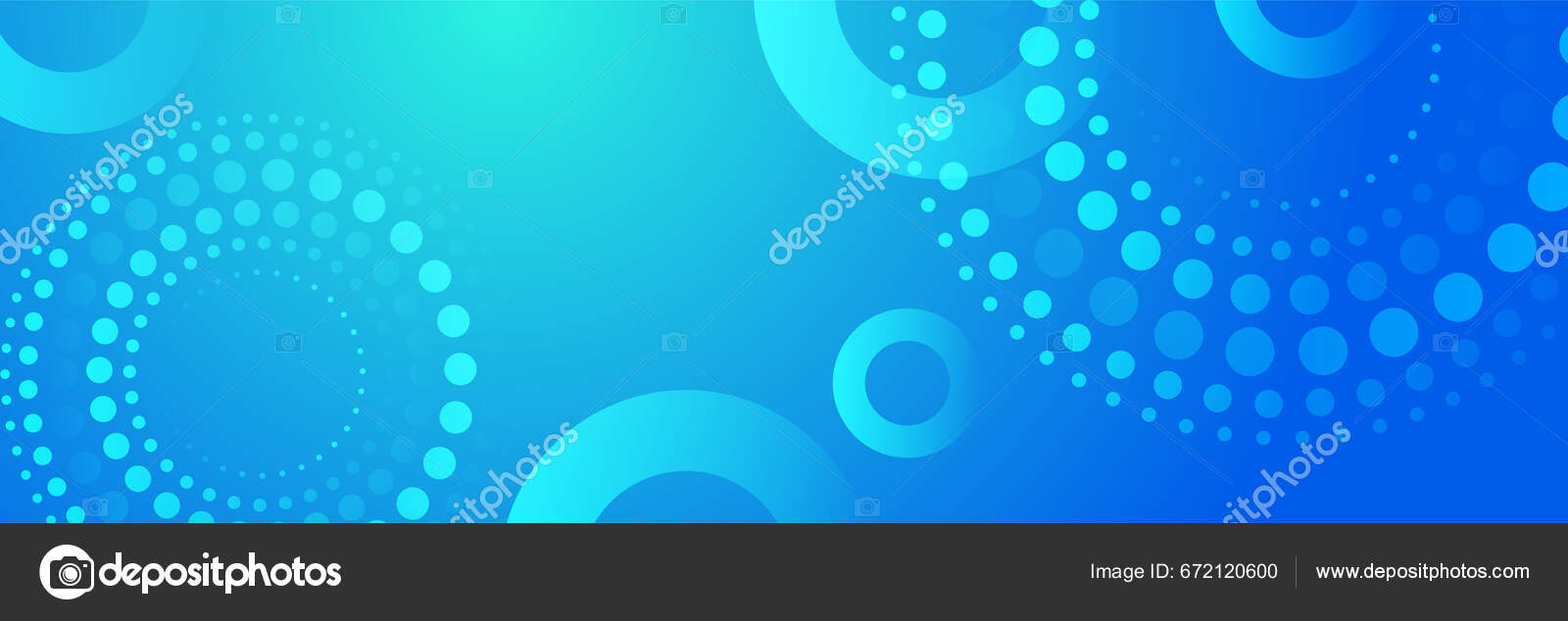 Abstract Geometric Blue Wide Background Banner Layout Design Blue ...