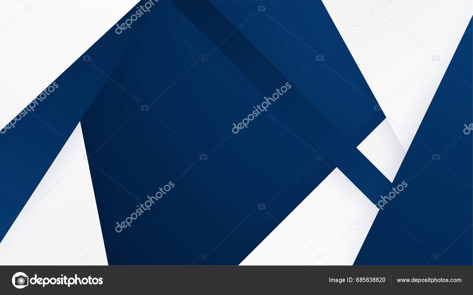 Blue White Geometric Shapes Abstract Modern Technology Background ...
