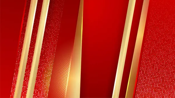 Latar Belakang Merah Dan Emas Vektor Stok oleh ©salmanalfa 685643002