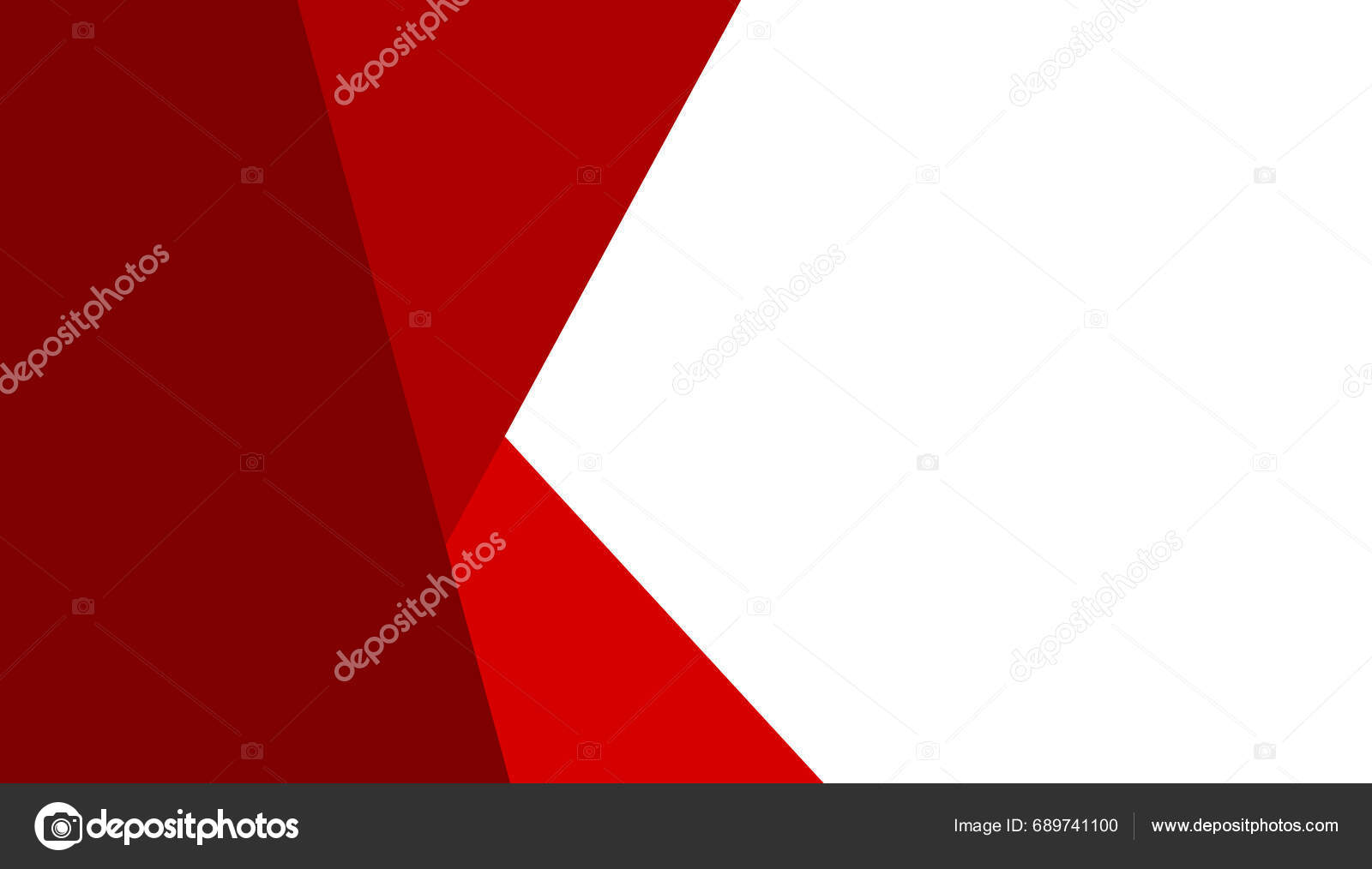 Modern Red White Abstract Background Business Corporate Simple ...