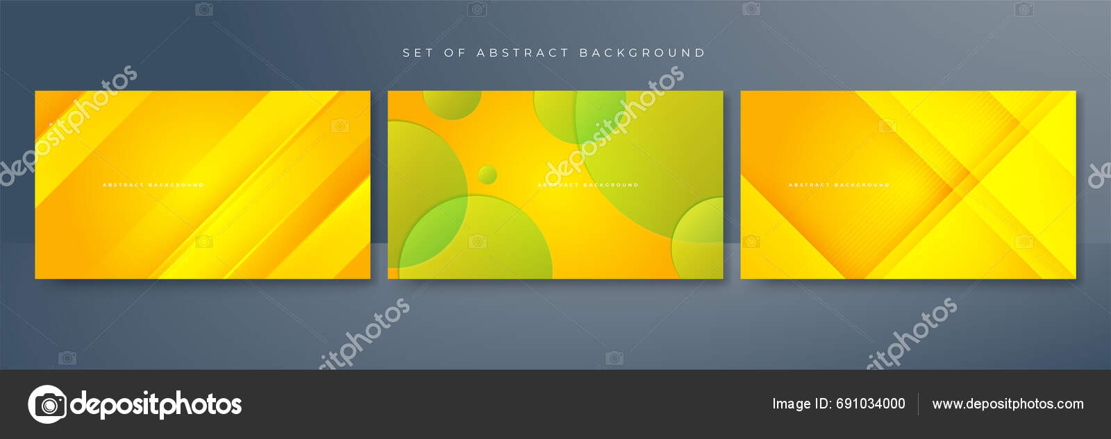 Orange Yellow Abstract Background Design Poster Template Web Backdrop ...