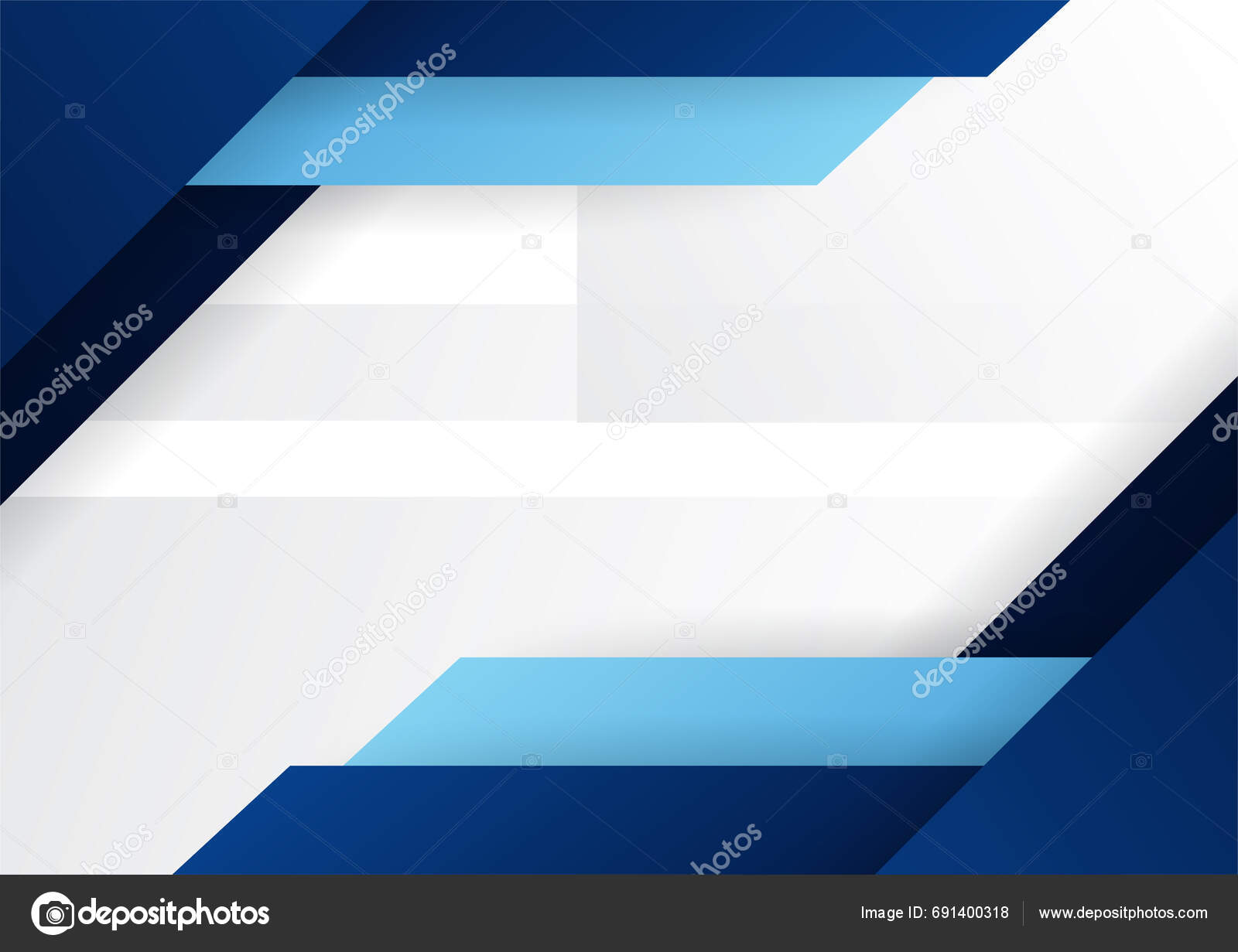 Modern Blue Abstract Background Business Presentation Design Template ...