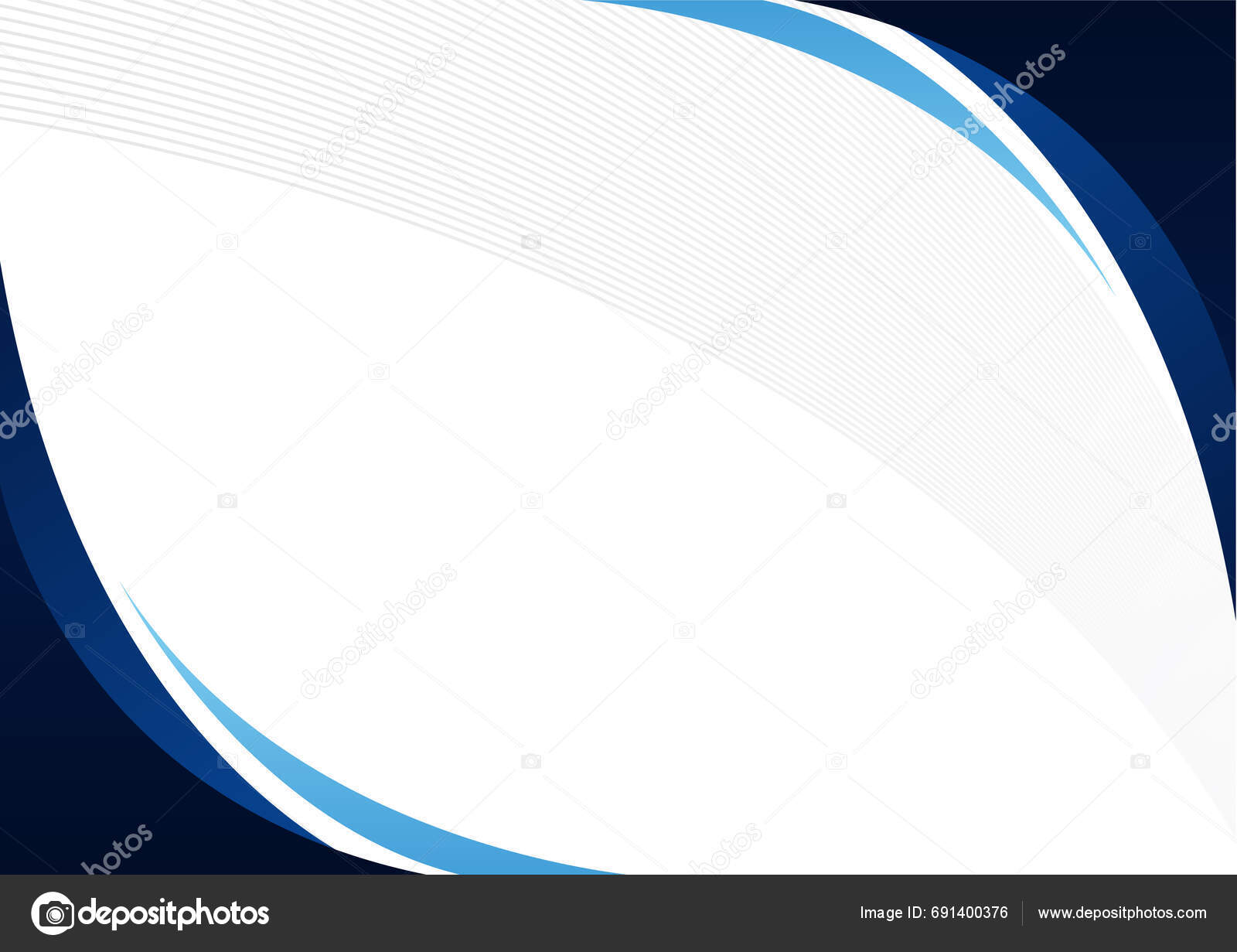Modern Blue Abstract Background Business Presentation Design Template ...