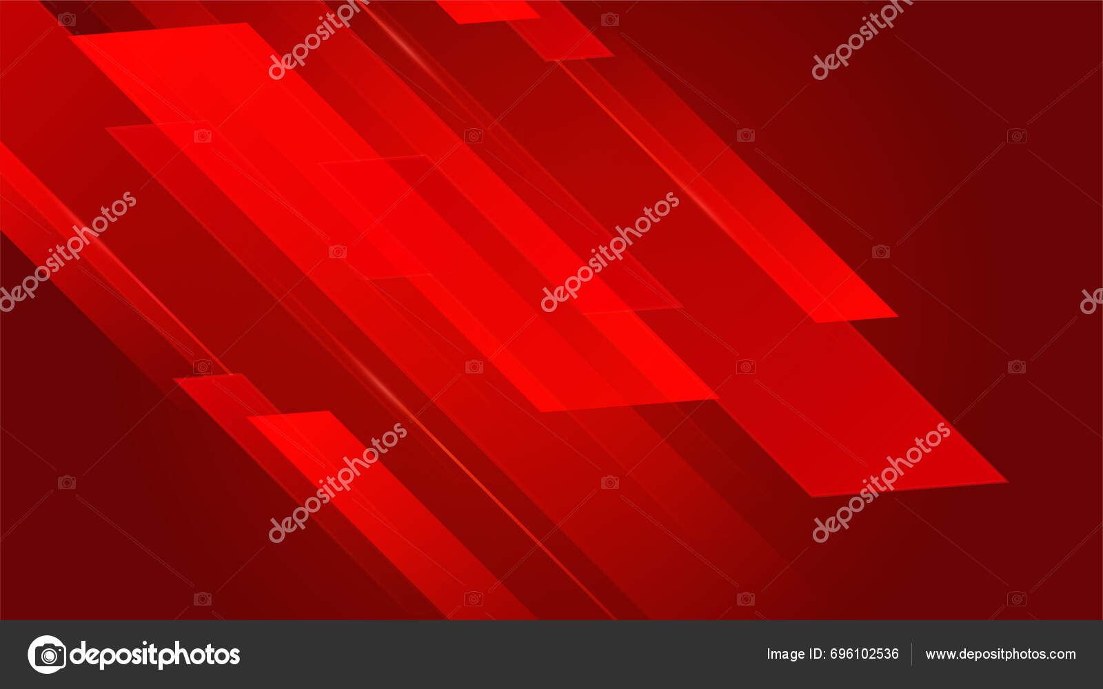 Black Red Banner Game Background Presentation Design Stock Vector by ...