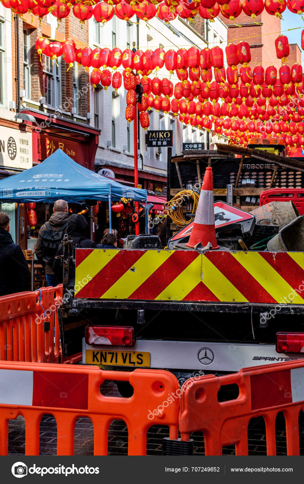 Chinatown London March 2024 Chinatown Soho London Popular Tourist Destination — Stock Editorial ...