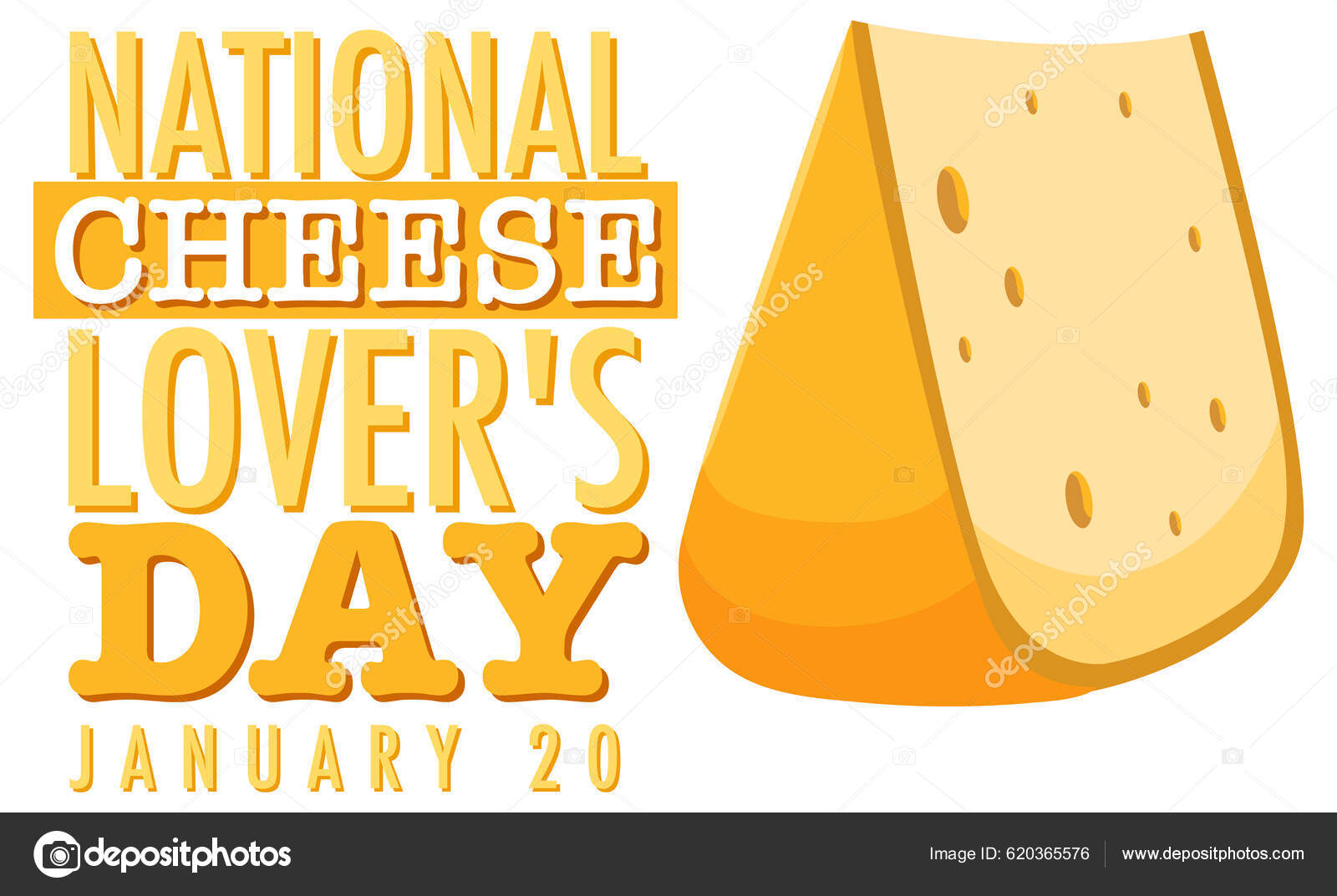 National Cheese Lovers Day Icon Illustration Stock Vector by ...