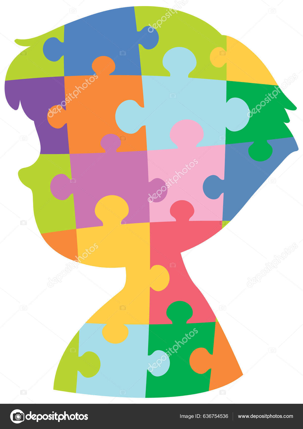 Human Body Jigsaw Puzzle Illustration Stock Vector by ©blueringmedia ...