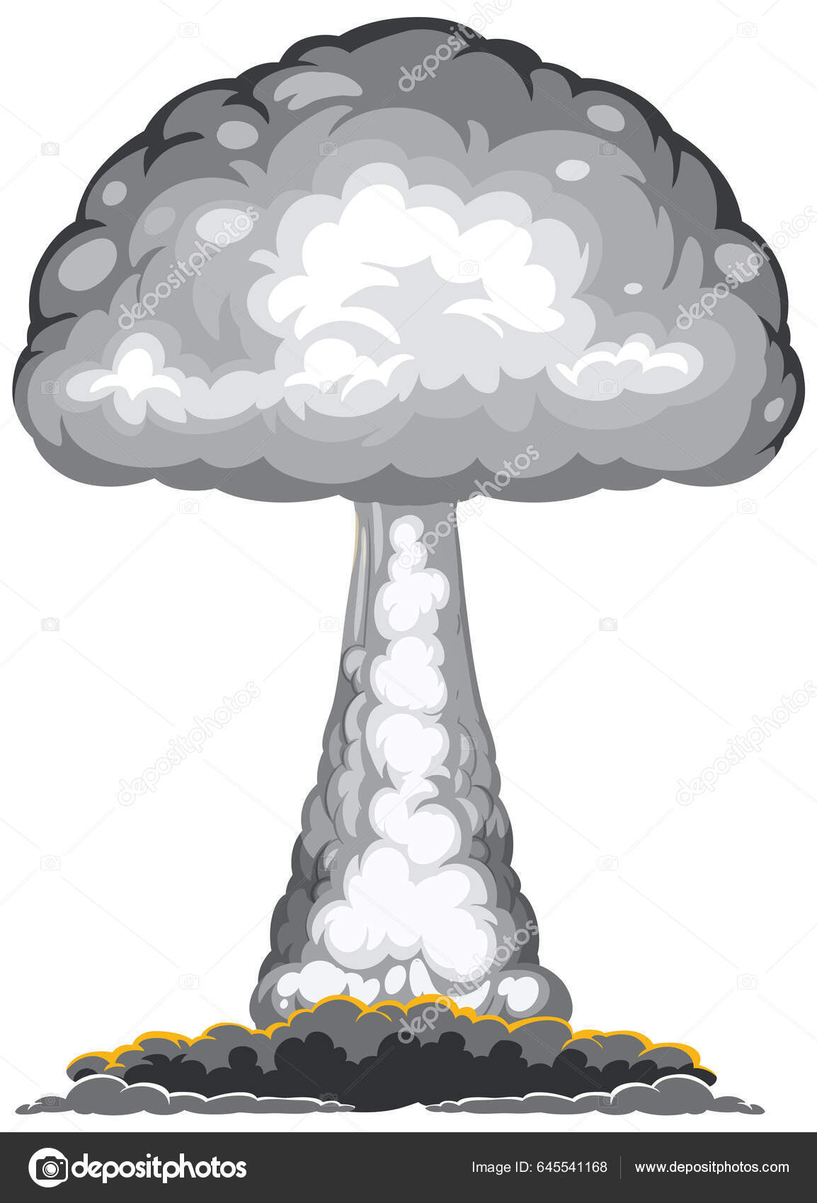 Mushroom Cloud Clip Art