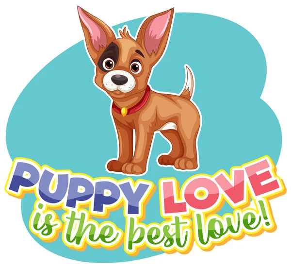 Cute Puppy Text Barking Right Cuteness Tree Illustration Stock Vector ...