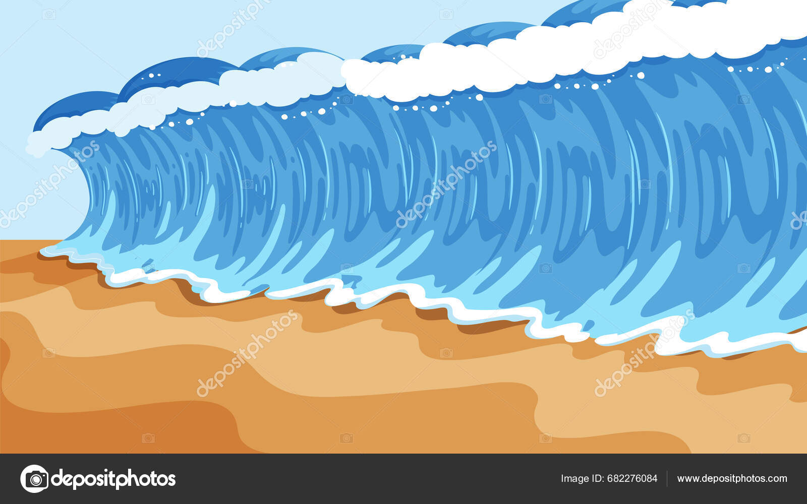 Image vectorielle Une Scène Illustrée Représentant Séparation ...