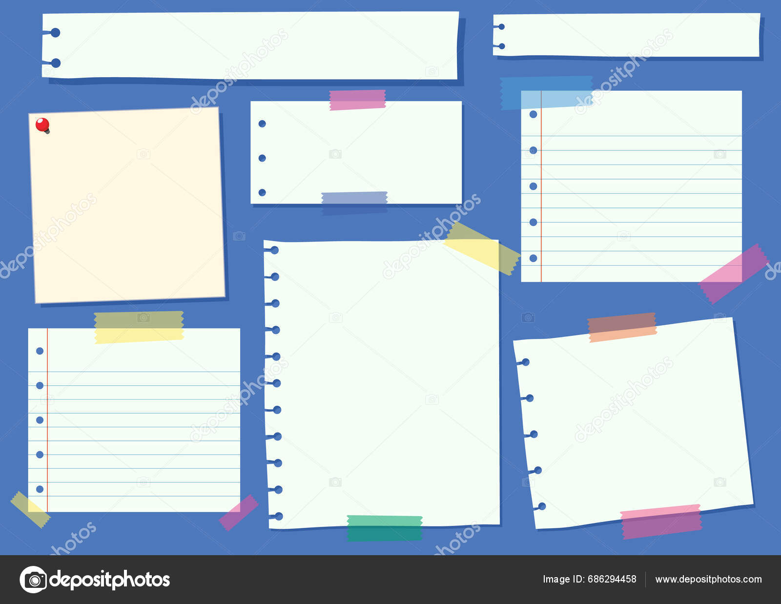 Una Plantilla Diseño Estilo Ilustración Dibujos Animados Vectoriales ...