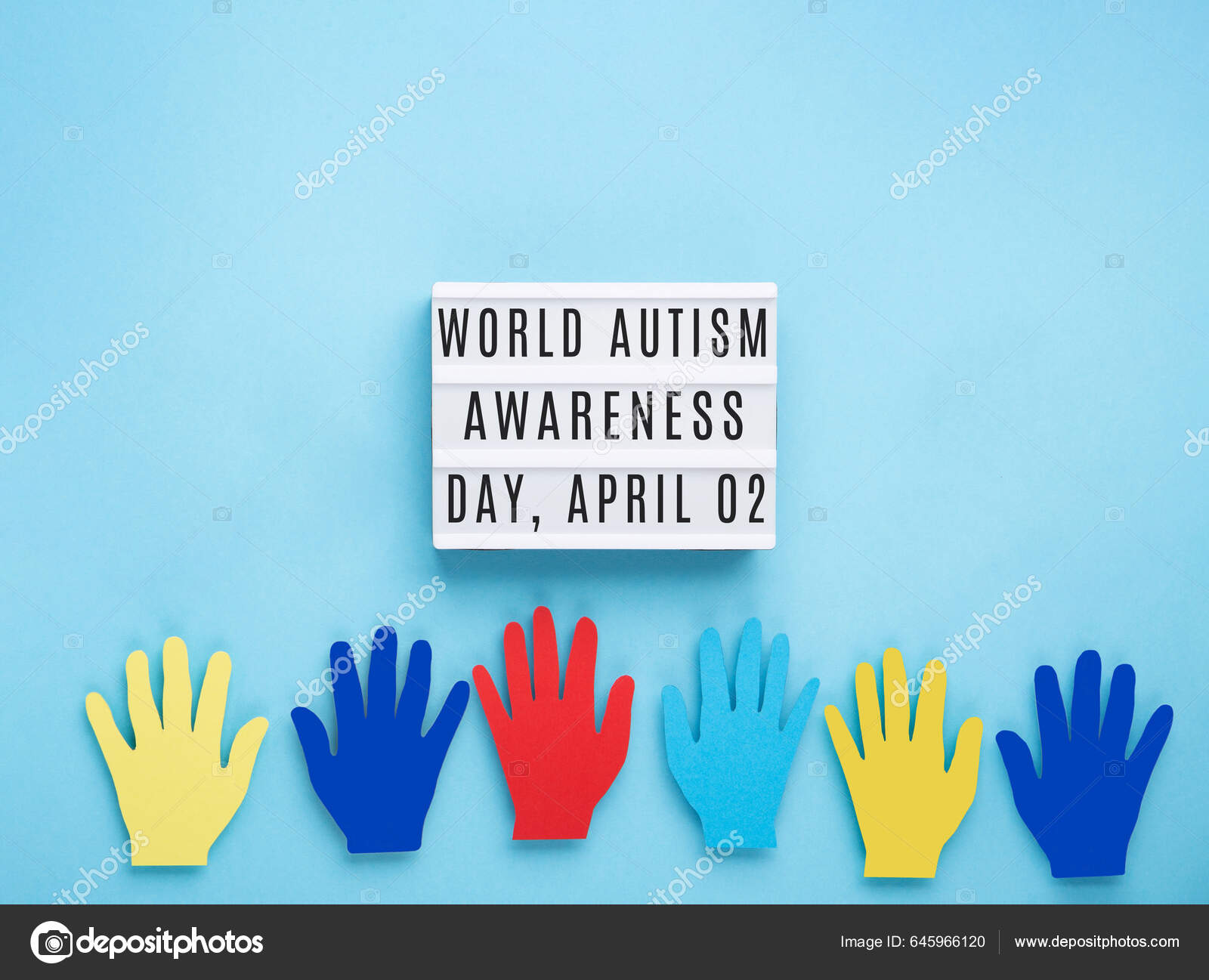 Autism Awareness Day Blue