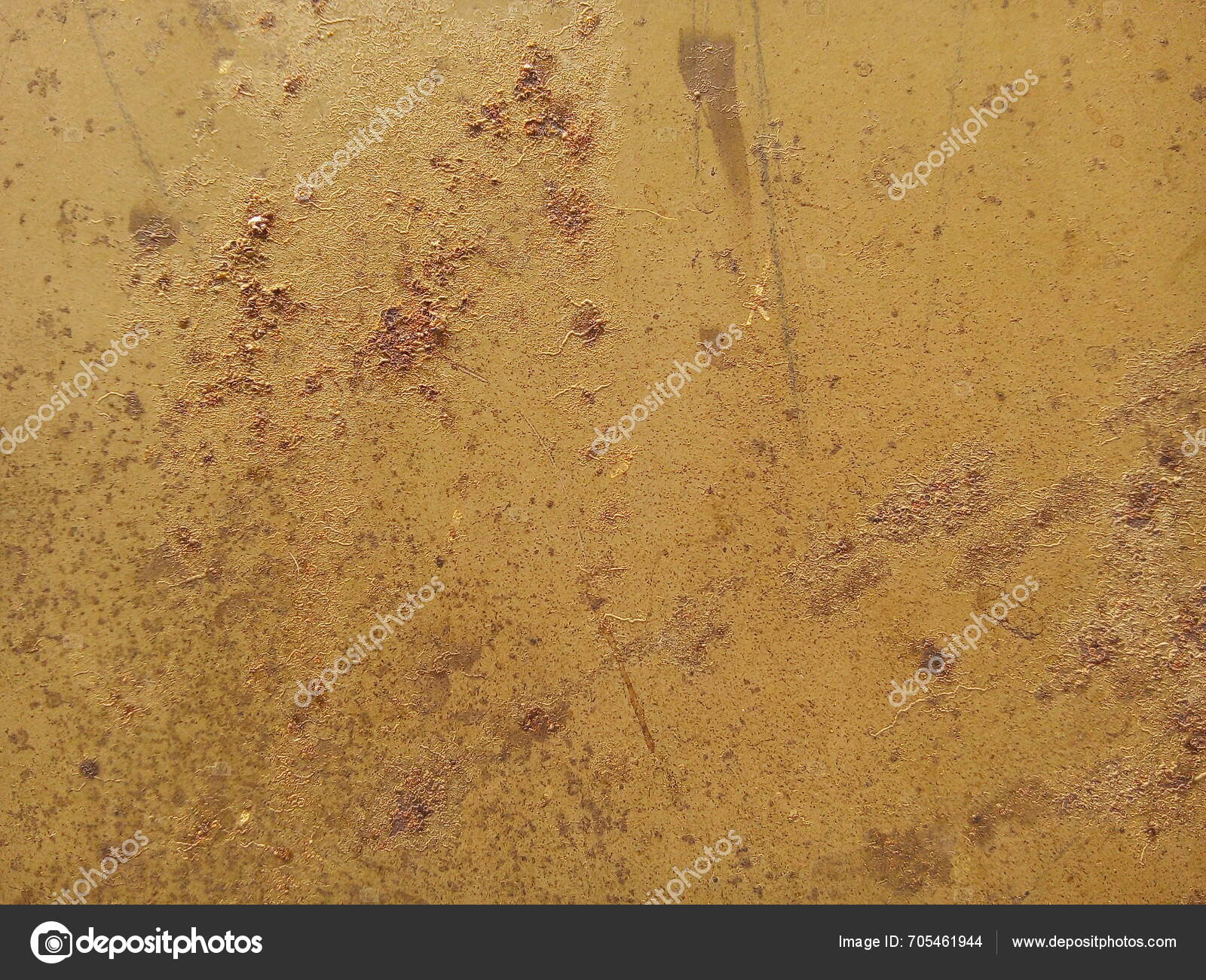 Rust Brown Metal Plate Texture Background Stain Old Metal Sheet — Stock ...