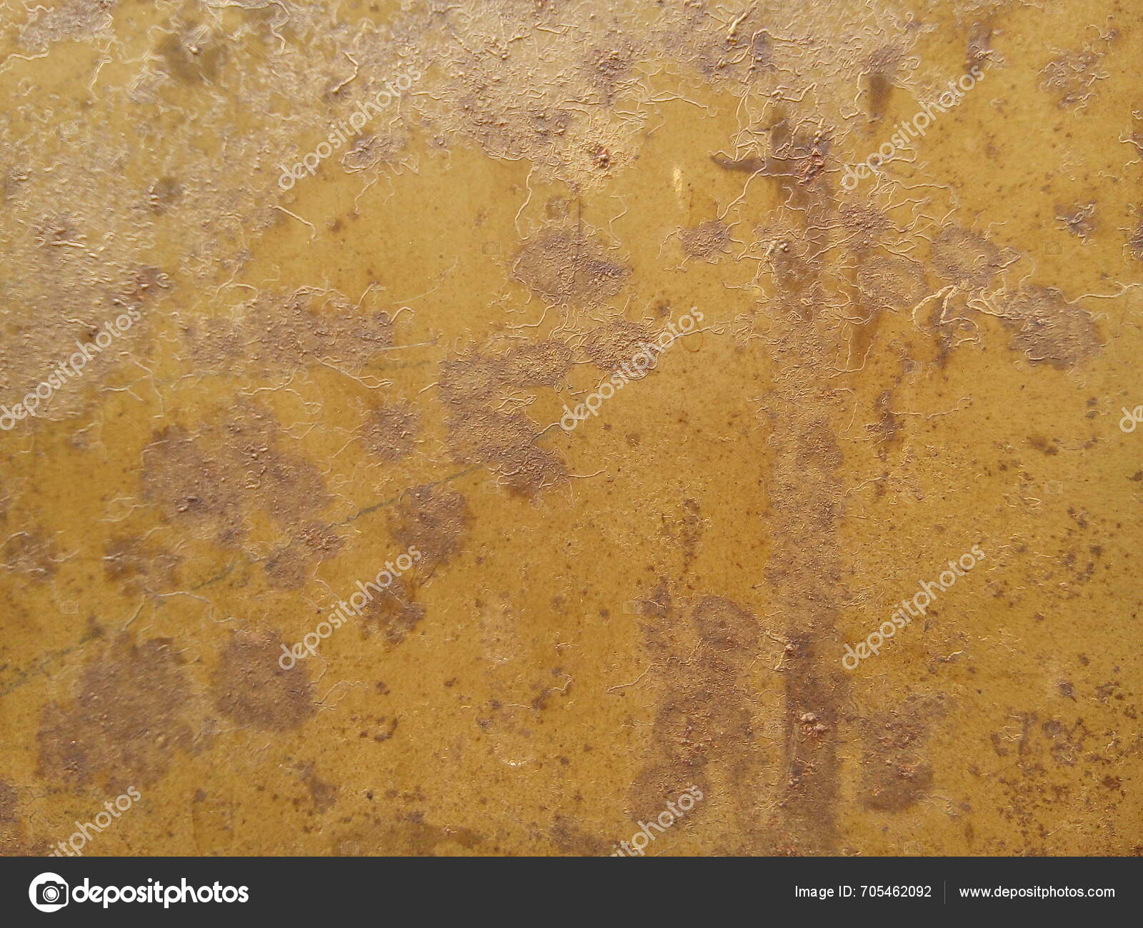 Rust Brown Metal Plate Texture Background Stain Old Metal Sheet — Stock ...
