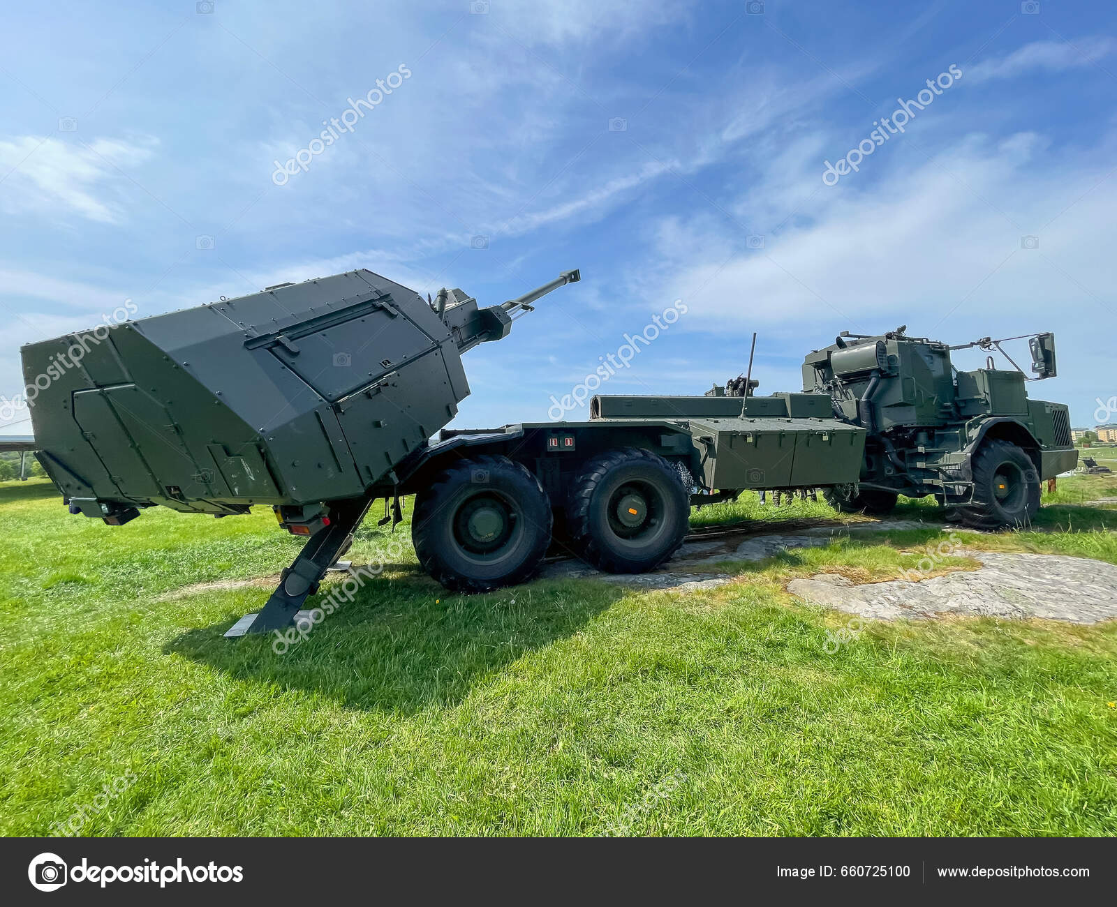 Stockholm Sweden May 2023 Archer Vehicle Swedish Army 500 Years – Stock ...