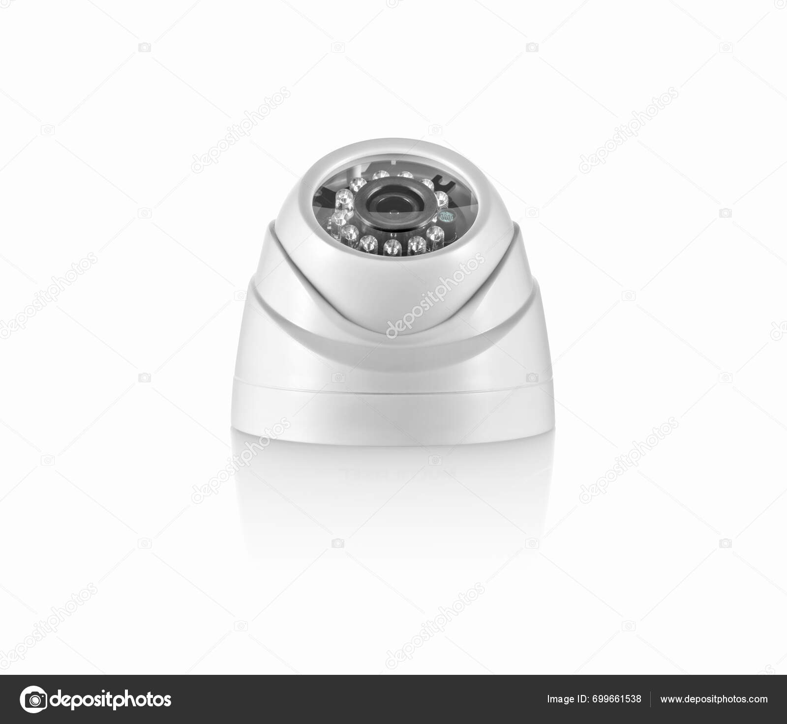 White Camera White Background — Stock Photo © MarceloTrad #699661538