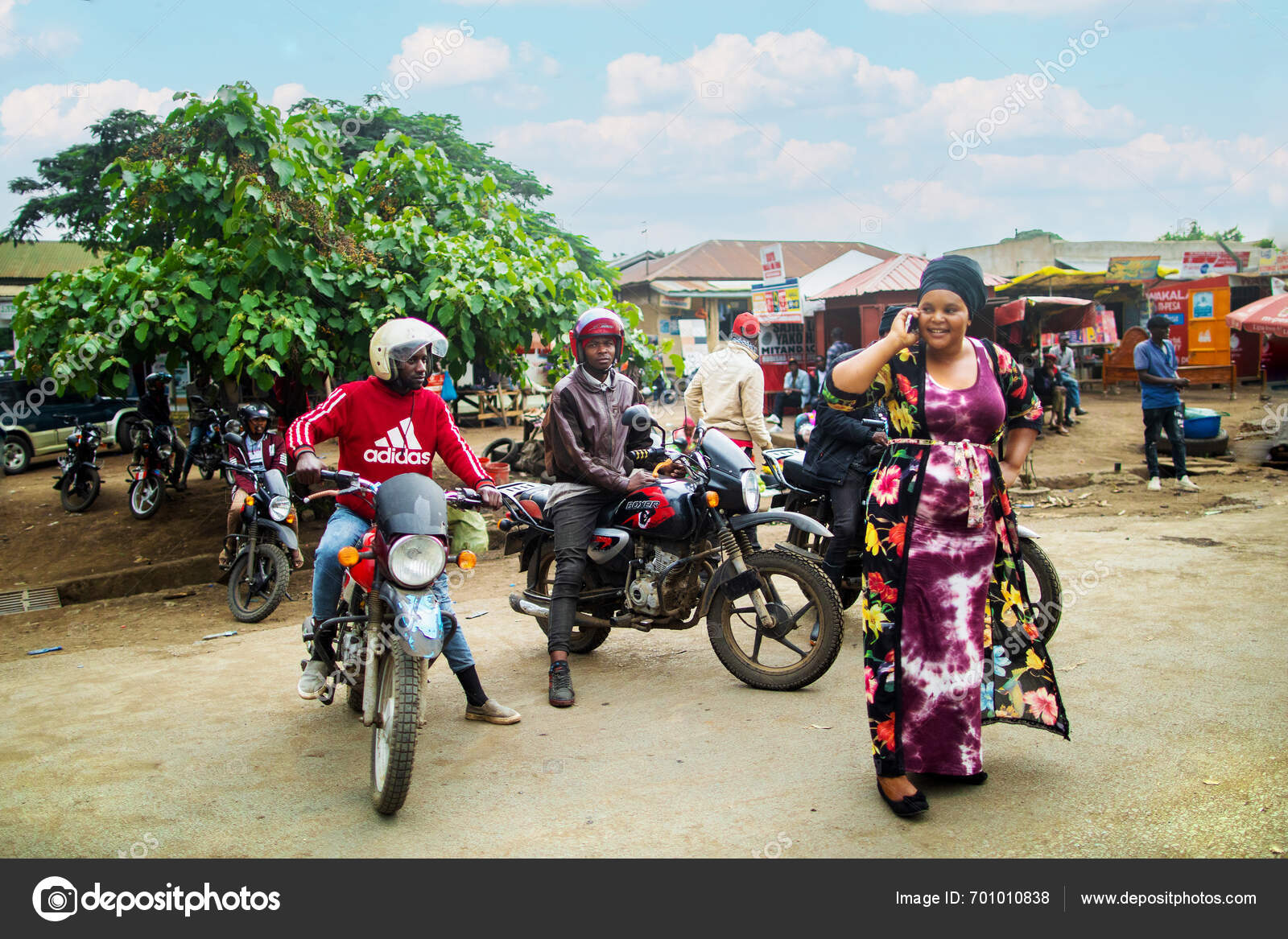 Arusha Tanzania Africa Street View Usual Daily Life Local People — Stock Editorial Photo ...
