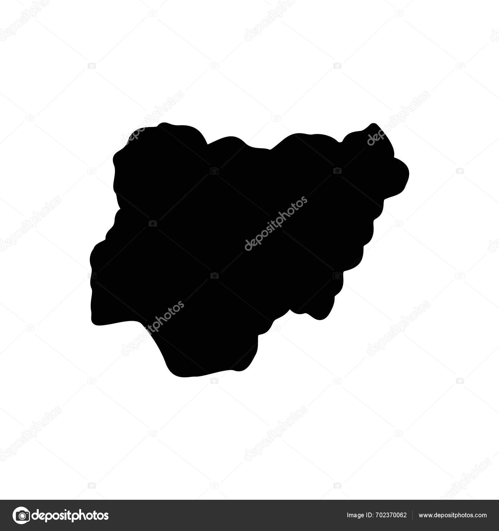 Black Solid Icon Niger Stock Vector by ©creativepriyanka 702370062