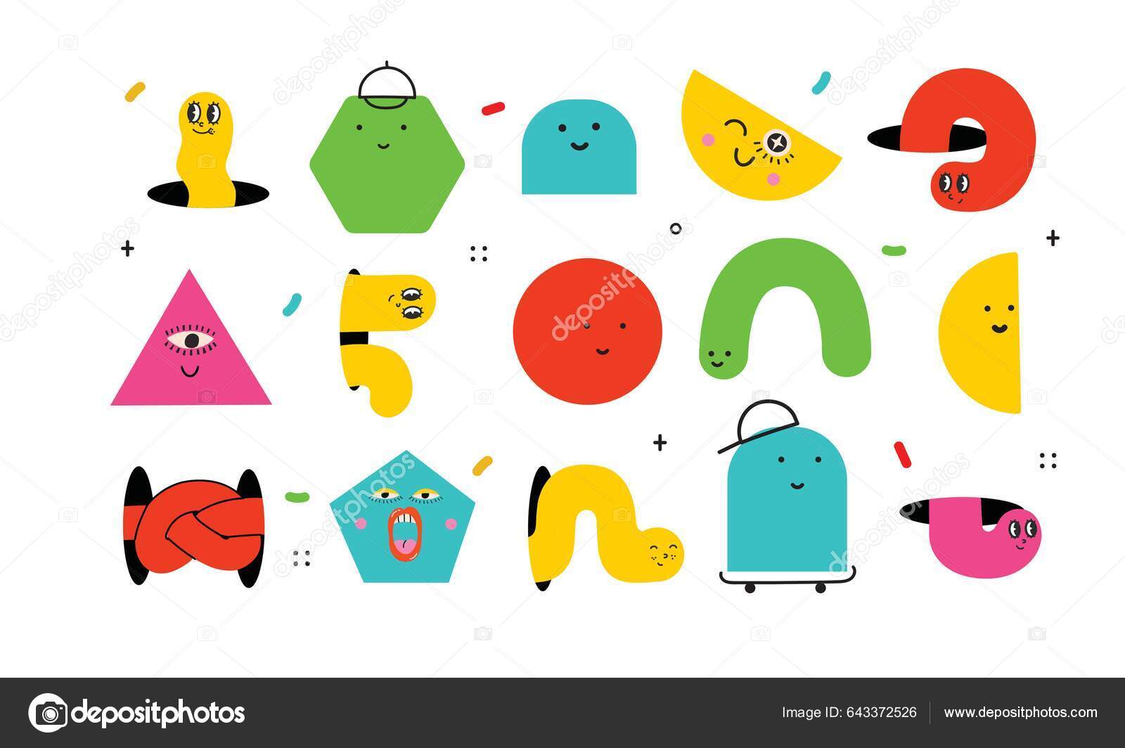 Formas Geometricas Desenhos Criancas Formas Geométricas Básicas Com