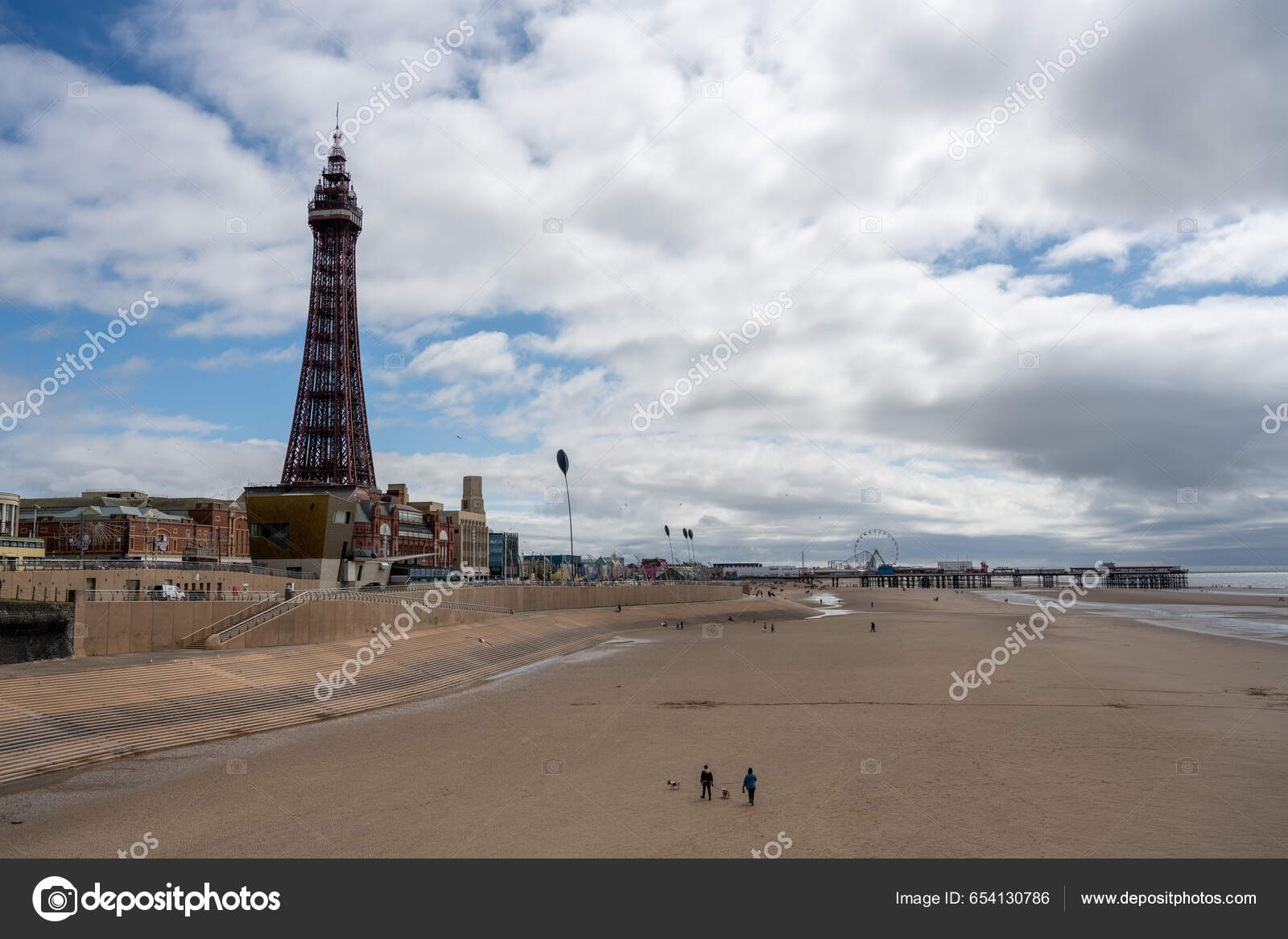 Blackpool May 2023 Blackpool's World Famous Tower Tourists Day Trippers ...