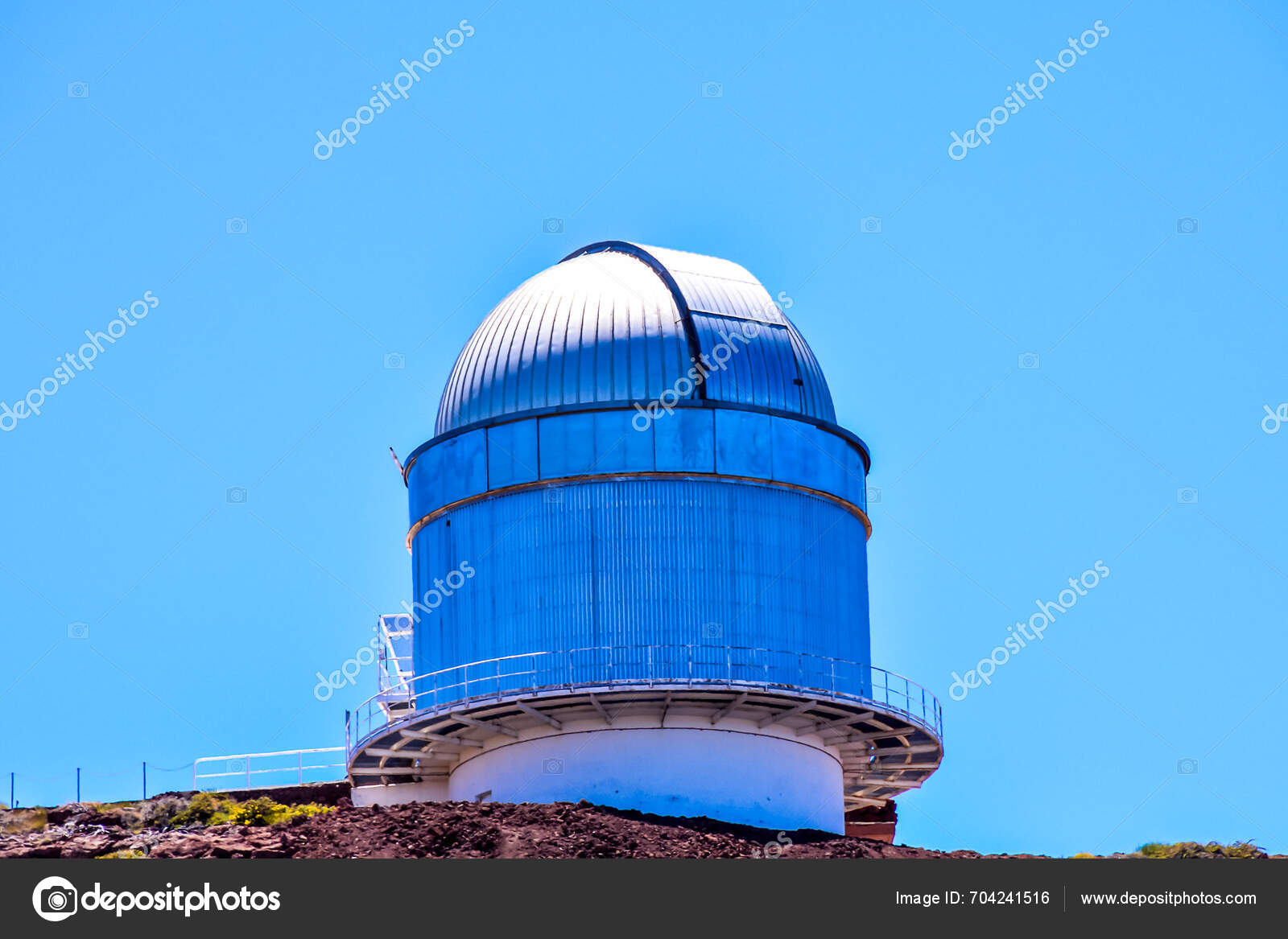 Photo Modern Scientific Astronomical Observatory Telescope — Stock ...