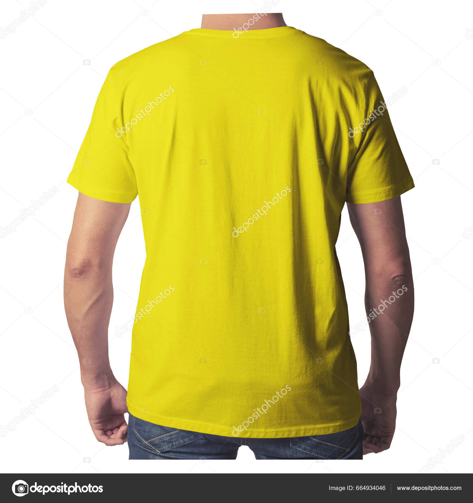 You Can Easily Visualize Your Great Design Ideas Back View — Stock ...