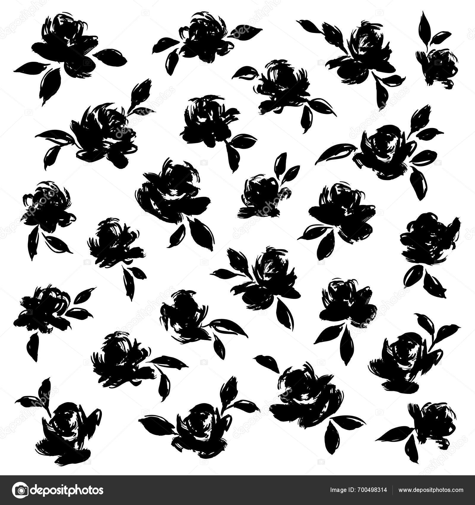 Best Flower Material Making Floral Patterns Stock Vector by ...