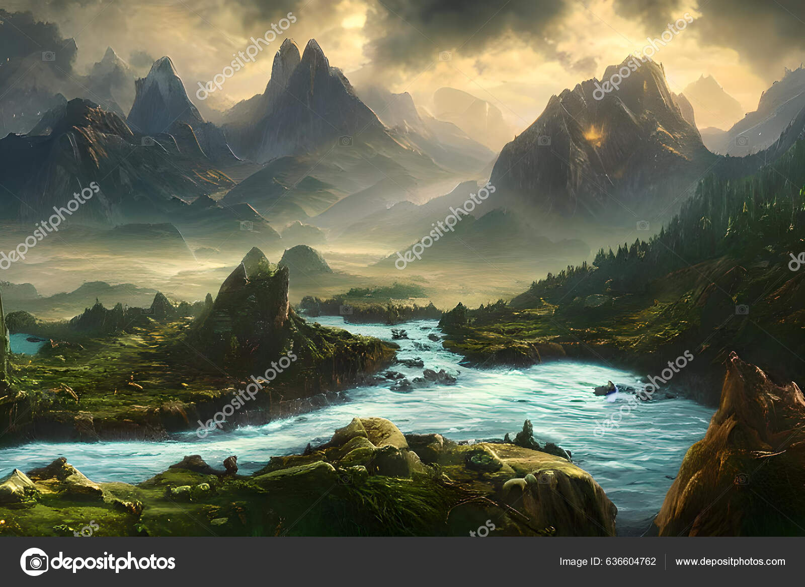 Fantasy Frontier Would Describe Image Landscape That's Set Fantasy Epic ...