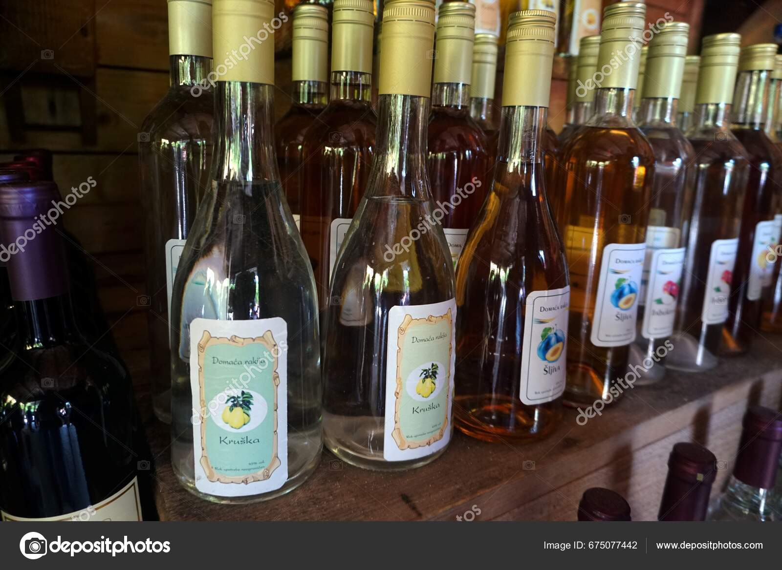 Zabljak Montenegro June 2023 Traditional Montenegro Homemade Rakija ...