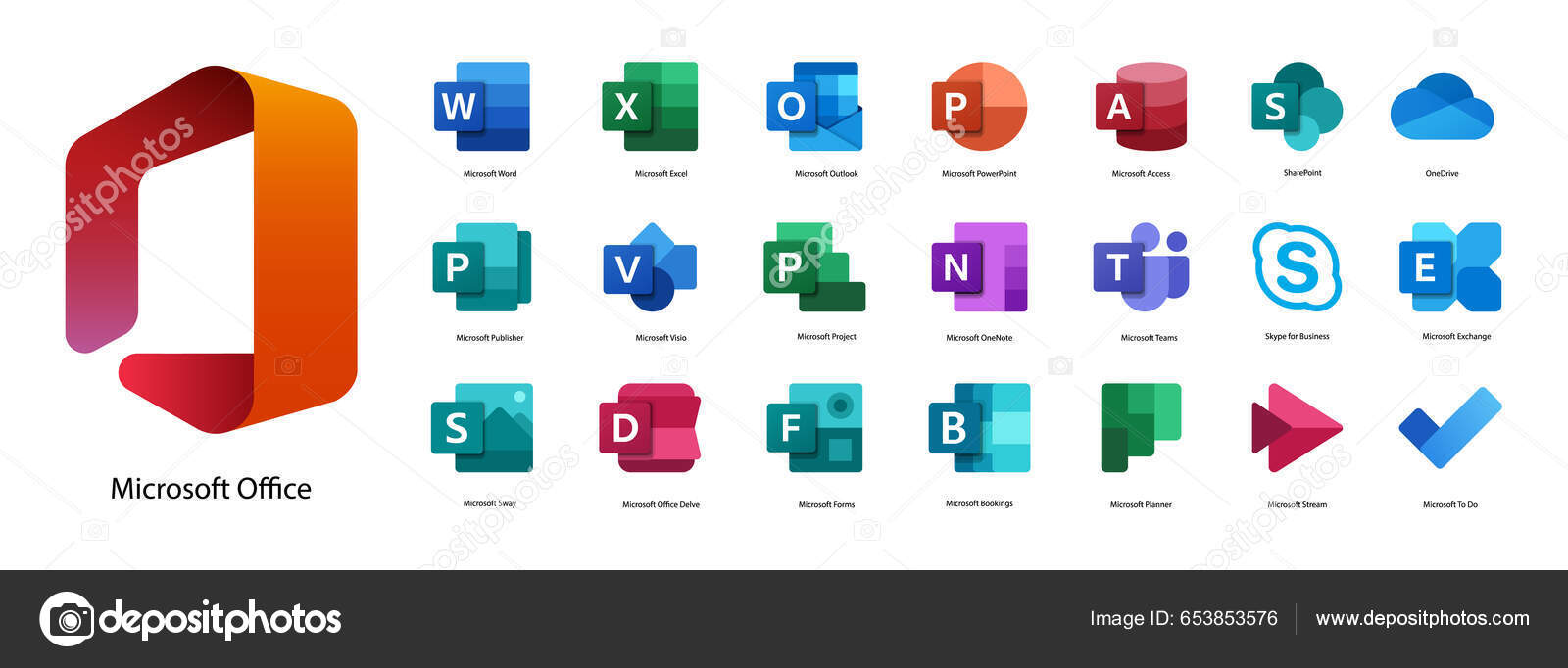 Vettore Del Logo Di Microsoft Word Gratuito Modelli & Design Per Il