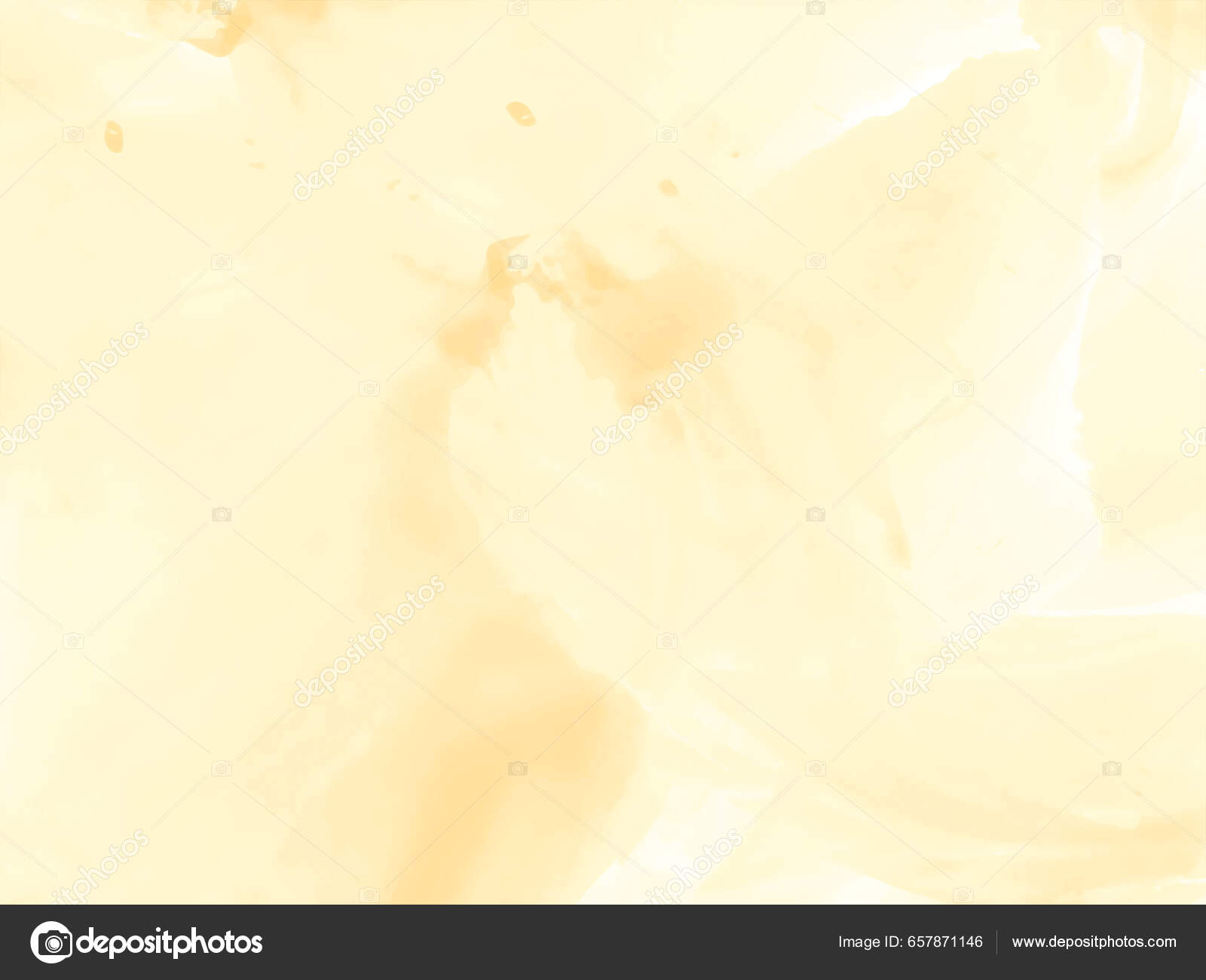 Soft Yellow Color Watercolor Texture Background Vector Stock Vector by ...