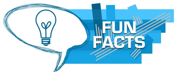 Fun Facts Text Written Dark Background Green Circular Element — Stock ...