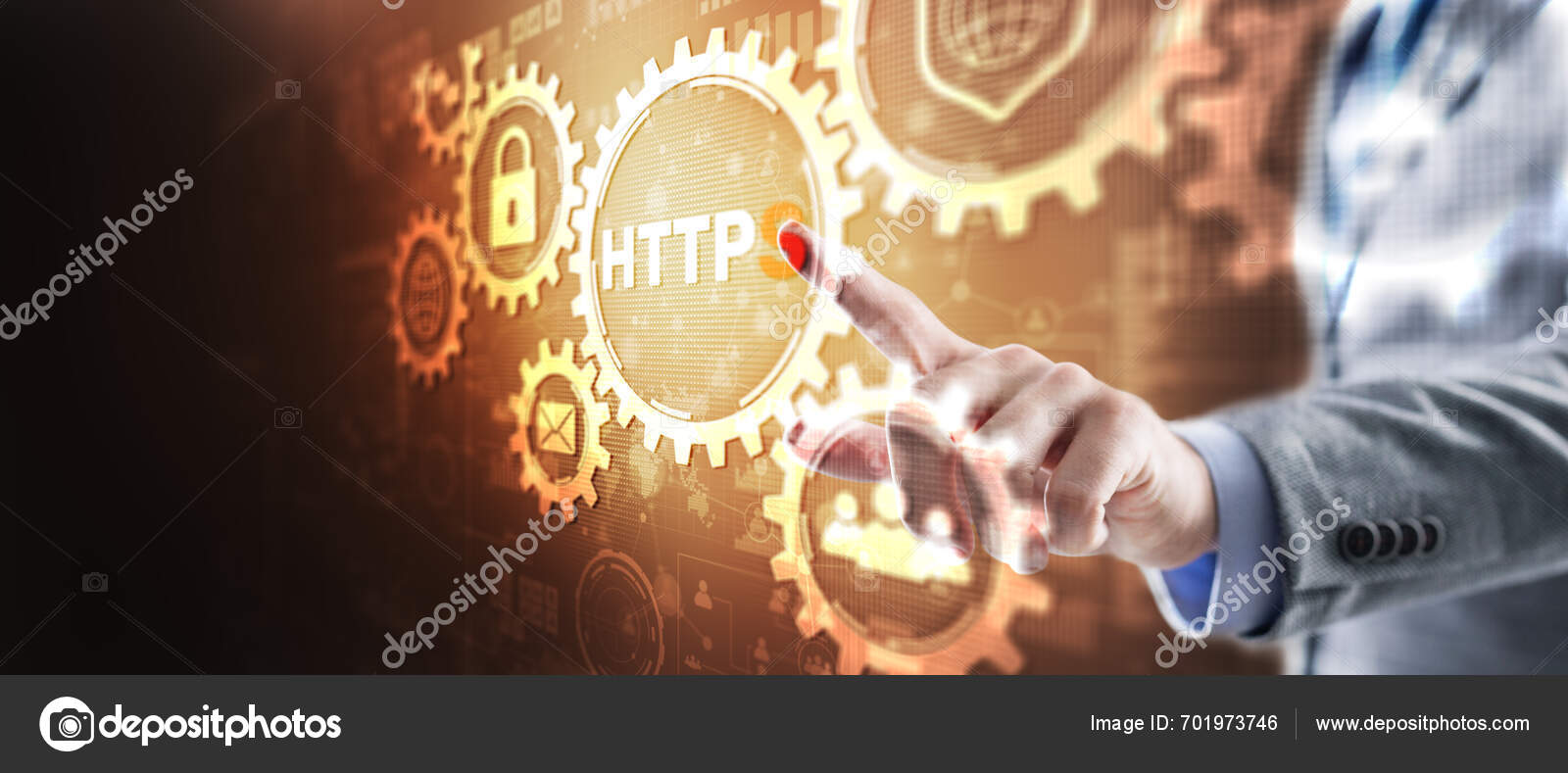 Https New Hypertext Transfer Protocol Secure 2024 Web Internet Concept ...