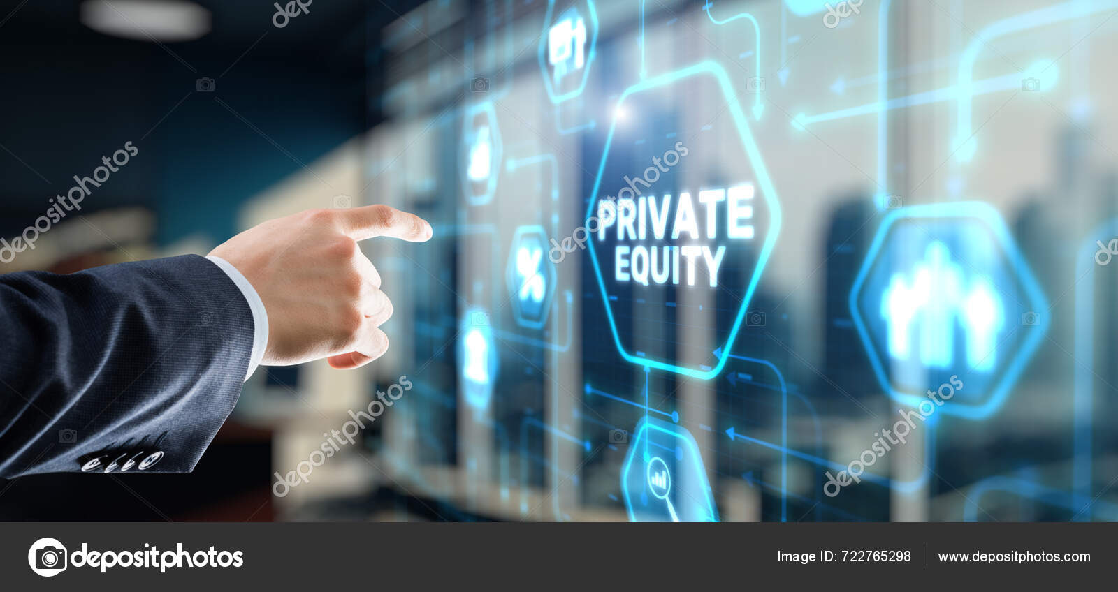 Private Equity Investment Business Concept Technology Internet Concept — Stock Photo © Funtap ...