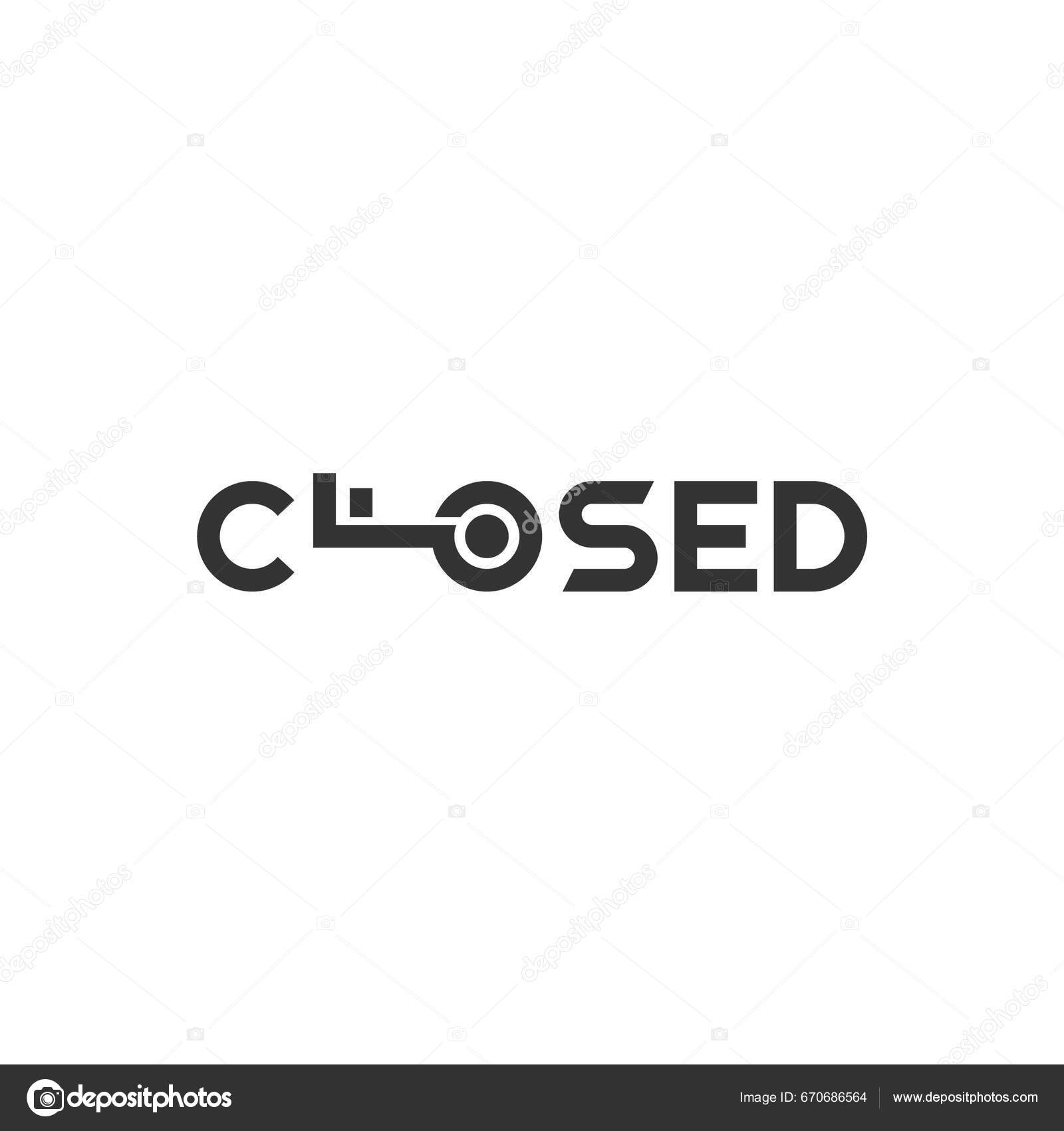 Diseño Del Logotipo Tipografía Cerrada Vector de stock por ©Designer92 ...