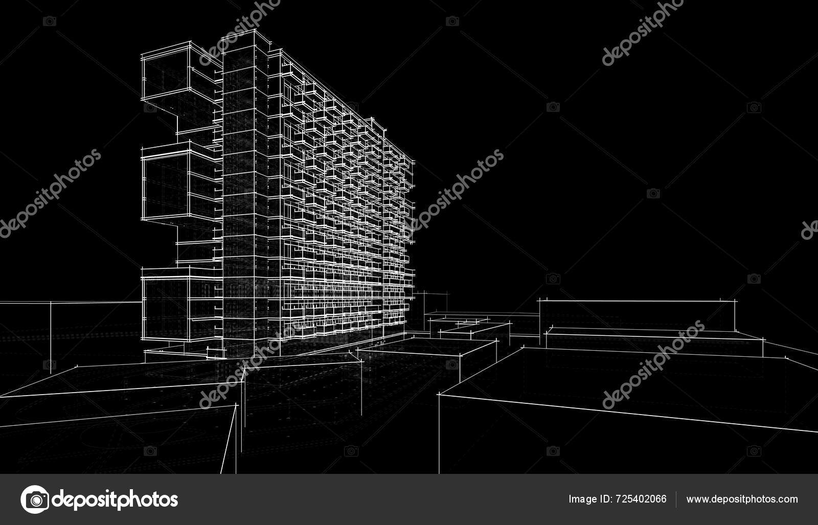Abstract Architectural Design Building Digital Concept Background ... Abstract Architectural Design Building Digital Concept Background ...